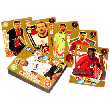 ustopfire World Cup Soccer Star Trading Cards, Gold Foil Soccer Cards ...