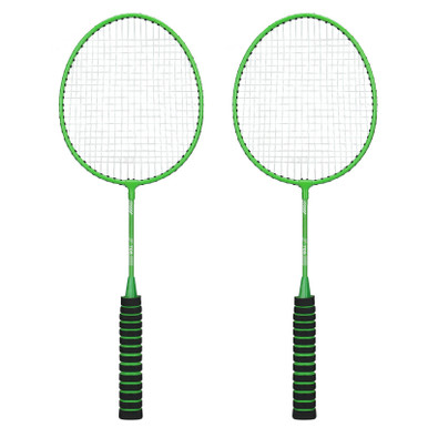 Badminton Rackets Set of 2, T Shaped Design, Split Type Racquet, 22 ...