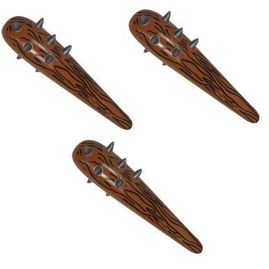 Toyvian 3pcs Inflatable Cheer Stick Thunder Sticks Baseball Bat ...