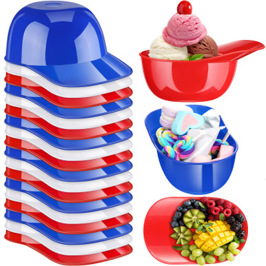 Baderke Baseball Helmet Ice Cream Snack Bowl 8 oz Mini Baseball Cap ...