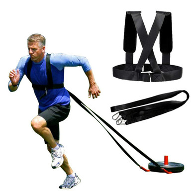 NAMOARLY Workout Pulling Strap Running Training Belt Trainer Sled ...