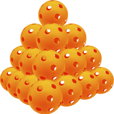 FINGER TEN Plastic Baseballs Softball 24 Pack Practice Hitting Balls ...