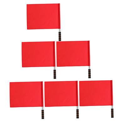 KICHOUSE 6pcs Flags Traffic Flag Conducting Flag Hand Signal Flag ...