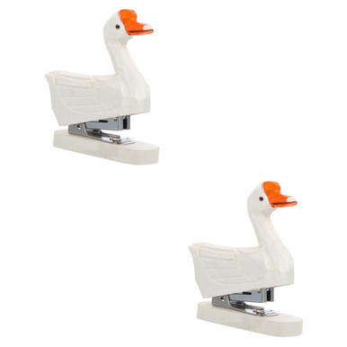 Operitacx 2pcs Animal Stapler Wooden Stapler Cartoon Stapler Animals ...