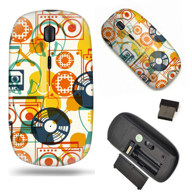 Trofung 2.4G Slim Wireless Mouse , Portable Mobile Optical Mice for ...