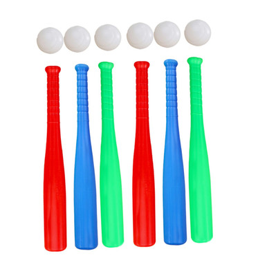 Totority 12pcs Bat Toy Mini Toy Kids Baseball Bat Out Door Toys ...