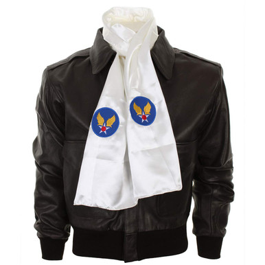 Epic Militaria WW2 US Army Air Forces USAAF Pilots Scarf in White ...