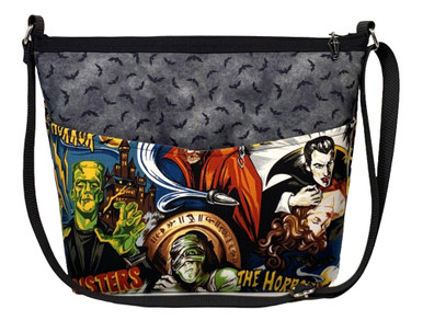 Universal MONSTERS & BATS Shoulder Bag w/Adjustable Strap - Classic ...