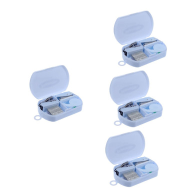 Ciieeo 4 Sets Hand Tool Box Book Stapler Handheld Tape Dispenser Tiny ...