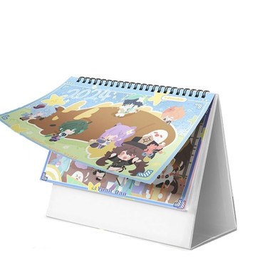 2024 Genshin Impact calendar wall calendar desk calendar Cute cartoon ...