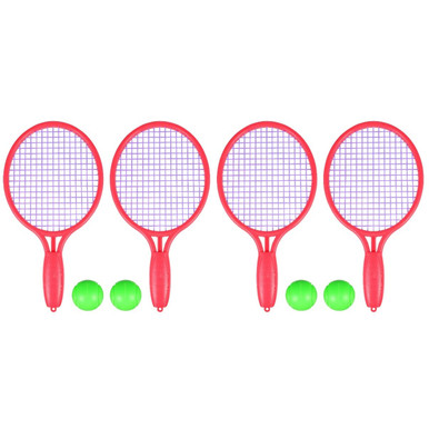 INOOMP 2 Sets Children's Racket Tennis bat Racquetball Rackets Paddle ...
