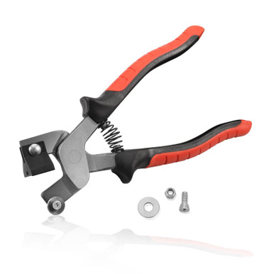 LEONTOOL Tile Cutting Plier with Replacement Blade, 8 Inch Tile Nippers ...