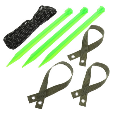 Happyyami 1 Set Plant Support Anchor Stakes Anchoring Kit for Trees ...