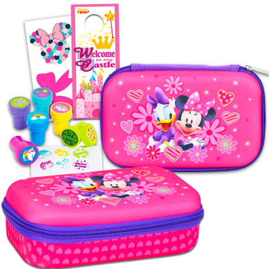 Classic Disney Disney Minnie Mouse School Supplies Pen Container Set ...