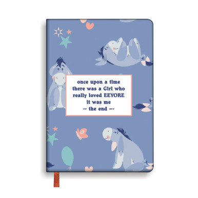 WHLBHG Eeyore Fans Gift Eeyore Leather Notebook A5 Size Writing Diary ...