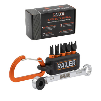 Railer 1 Inch Spanner Screwdriver Bit Set with Bit Ratchet - 5PC S2 Steel 1" Spanner Snake Eyes ...