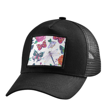 Sinestour Embroidery Marigolds Peony Flower Baseball Cap for Men Women ...