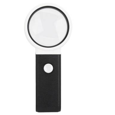 Lighted Magnifying Glass, Handheld Lighted Magnifier Clear Marking ...