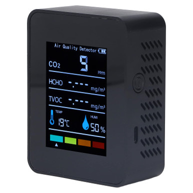 CO2 Carbon Dioxide Detector LCD Monitor, Realtime Detection with High ...