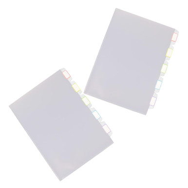 Tofficu 2pcs Multi-Layer File Sets Binder for Cards Expanding File ...