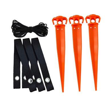 HAKIDZEL 1 Set Garden Stump Tree Stake Kit Garden Saplings Anchor Kit ...
