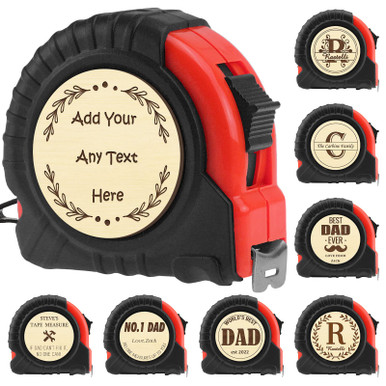 Personalized Tape Measure for Fathers Day Custom Engraved Measuring ...