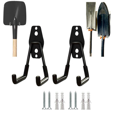 2Pcs Shovel Holder Wall Mount, Shovel Storage Rack, Wall Mount Shovel ...