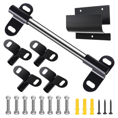 EMTFTOI Wheelbarrow Axle Bracket Kit and Wheelbarrow Hanger Holder ...