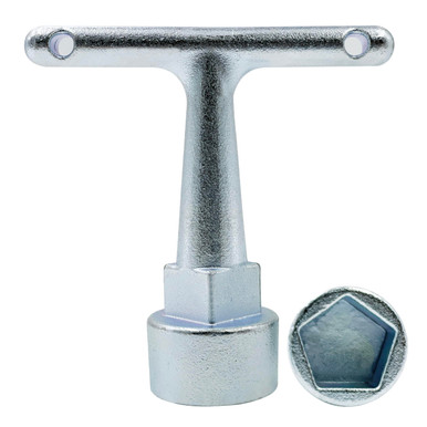 IGIUA Curb Box Wrench for Pentagon Curb Boxes?Water Meter Wrench & Curb ...