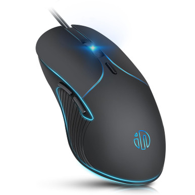 Neavessi Wired Gaming Mouse, PC Gaming Mice USB Computer Mouse with LED ...