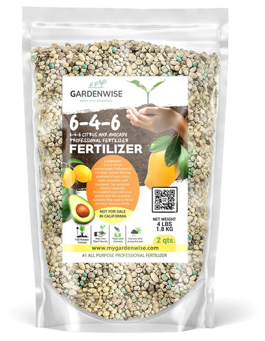 Gardenwise 6-4-6 Avocado and Citrus Tree Professional Fertilizer Plant ...