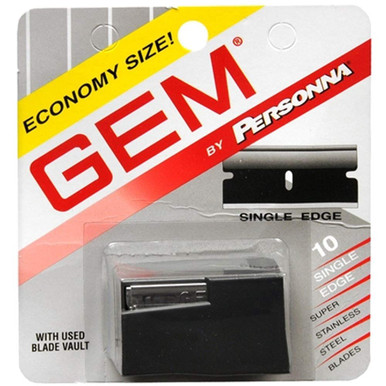 Gem Super Stainless Steel Single Edge Blades 10 Each (Pack of 2 ...