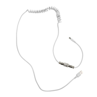 FUOYLOO 1 Set Coiled Wire Connector Circuit Board Spring Wire White ...