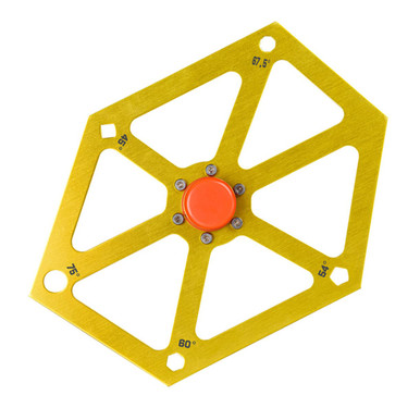 OATIPHO Carpentry Angle Ruler Woodworking Tool Angle Miter Gauge ...