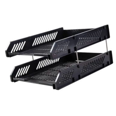 2 Tier Paper Tray Organizers Desktop File Organizers, Multi Purpose ...