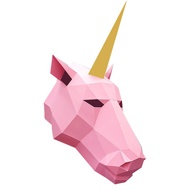 AMPULLA Paper Headgear Mask 3D Animal Model Mask DIY Handmade Art ...