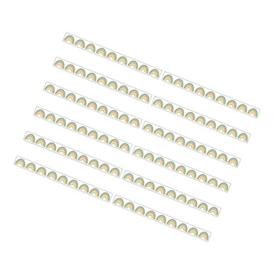 YARNOW 12pcs White Boards Bulletin Boards Removable Border Magnetic ...