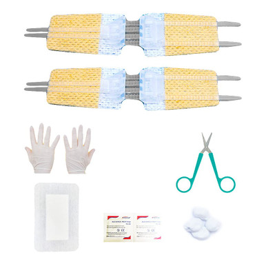 Israeli First Aid Emergency Laceration Closure Kit for Lacerations and ...