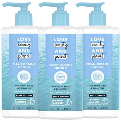 Love Beauty and Planet Marine Hydration Body Lotion with Moisturizing ...