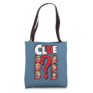 Clue Modern Logo and Characters Tote Bag - Warehousesoverstock