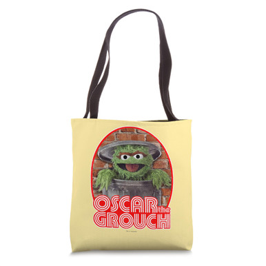 Sesame Street Oscar the Grouch Iron On Tote Bag - Warehousesoverstock
