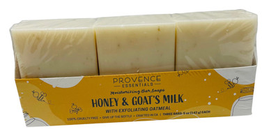 PROVENCE ESSENTIALS Bar Soap All Natural, Crulelty Free, Vegan 3 Bars ...