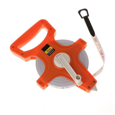 Reel Measure Tape, Hand Crank and Dual-Sided Measuring Reel with Metal ...