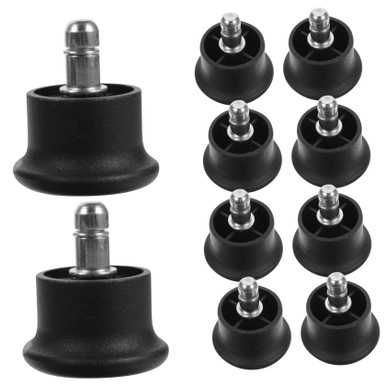 BUTIFULSIC 10Pcs Fixed Foot pad Table Leg Rubber Tips Chair Swivel ...