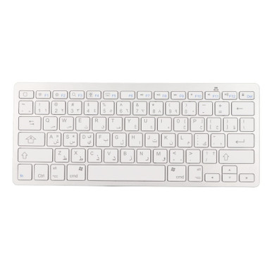 Cyrank Wireless Keyboard, German English/French English/Spanish English ...