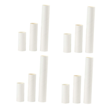 Operitacx 24pcs Kraft Shipping Tubes Toilet Crafts for Kids Craft for ...