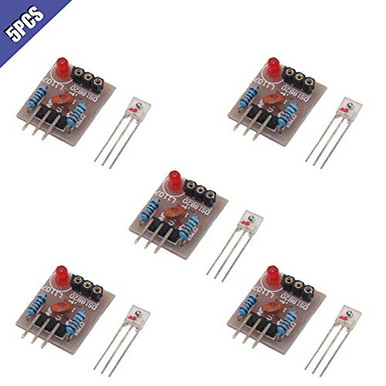 Ximimark 5Pcs Laser Sensor Module Non-Modulator Tube Laser Receiver ...