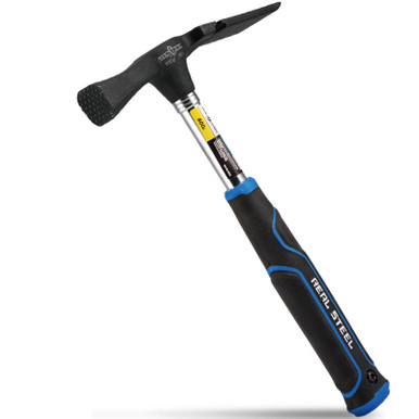 REAL STEEL Ultra Rock Pick Hammer 21 oz Steel Chipping Brick Masonry ...