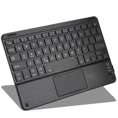 Yoidesu Ultra-Slim Wireless Bluetooth Touchpad Keyboard, 9-inch ...