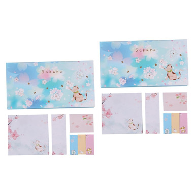 MAGICLULU 2 Sets Mini Notepad Sticky Writable Bookmarks Note Memo Pads ...